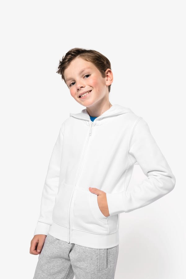 Felpa bambino full zip con cappuccio - Kariban Felpa bambino full zip con cappuccio - Kariban