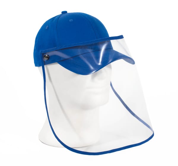 Cap met transparante visor - K-up