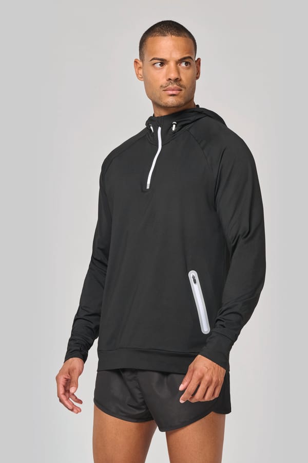Unisex sportsweater Met Capuchon En Ritskraag - PROACT®