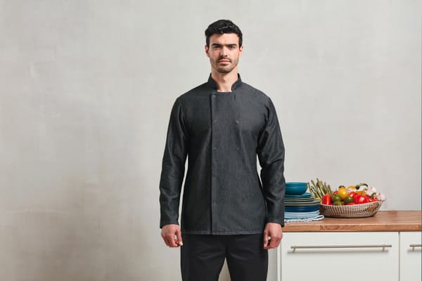 Denim chef's jacket - Premier