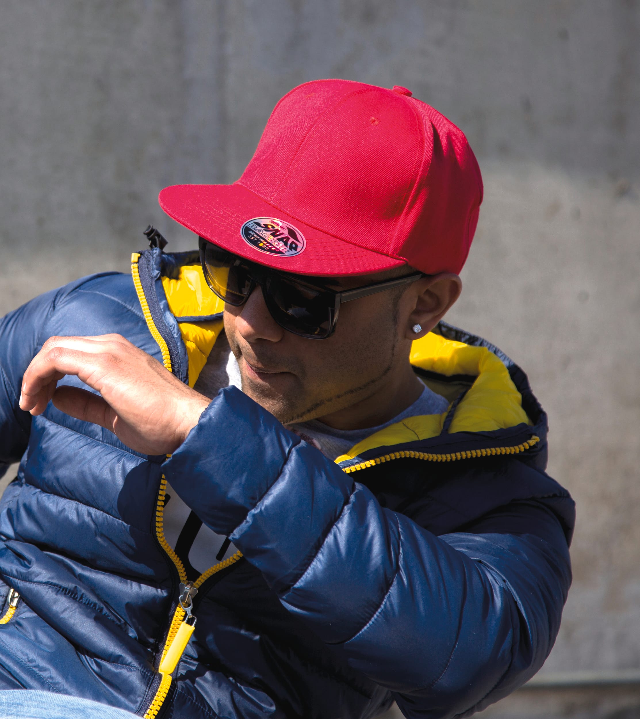 Bronx Original Flat Peak Snapback Cap - Result